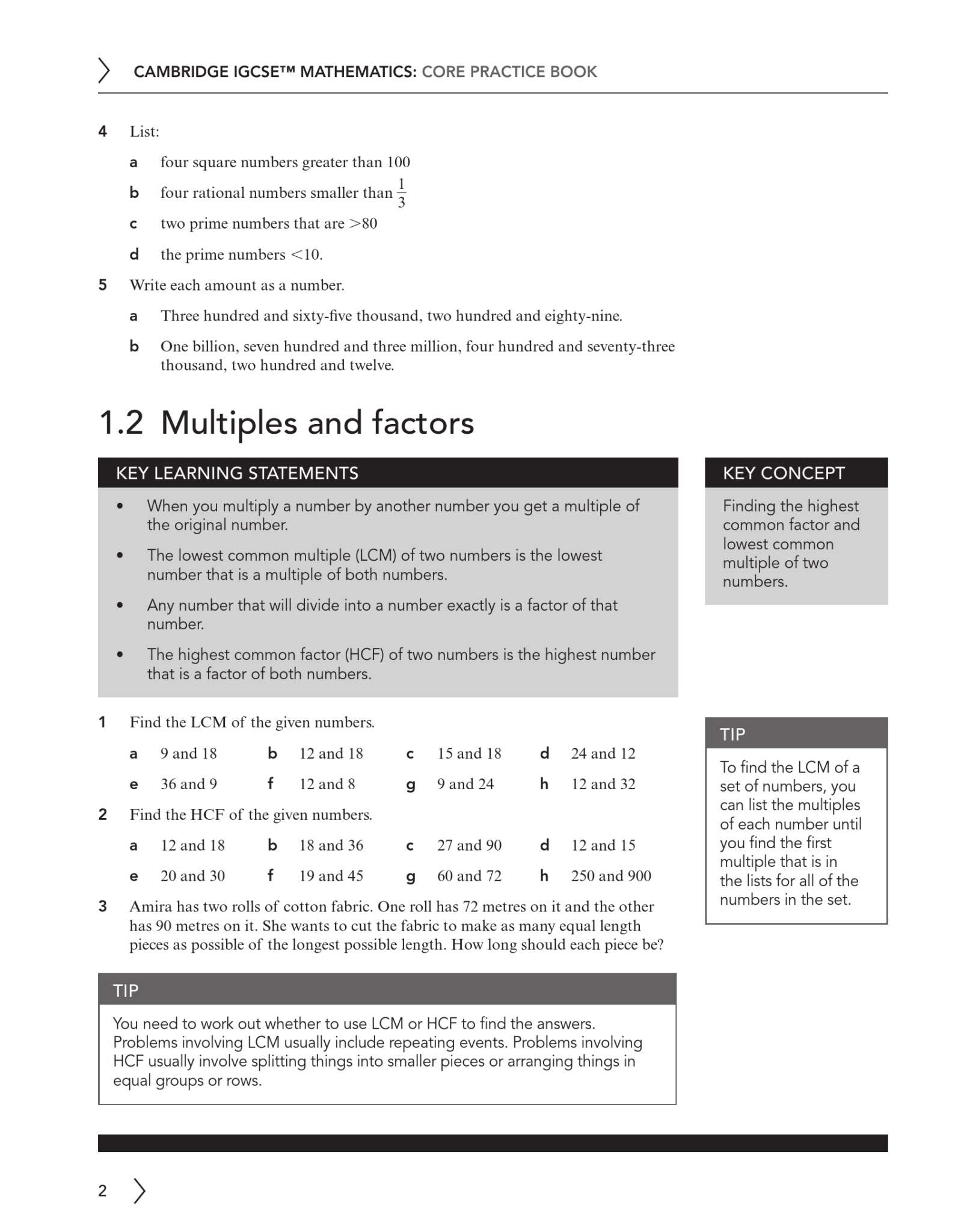 Sách Cambridge Igcse™ Mathematics Core Practice Book Third Edition Times Edu