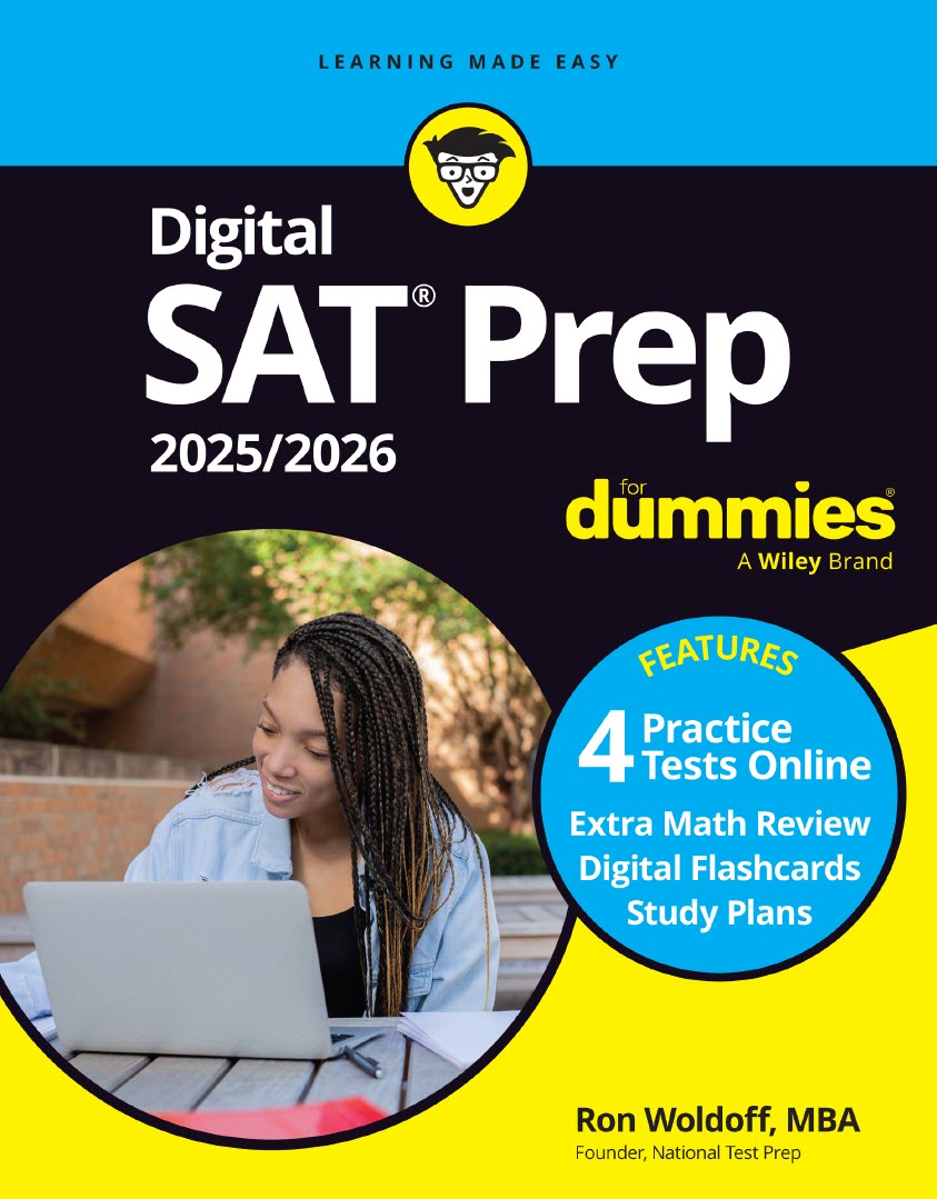 Sách Digital SAT Prep 2025/2026 For Dummies - Times Edu